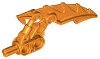 Orange Bionicle Weapon Mahri Matoran Blade